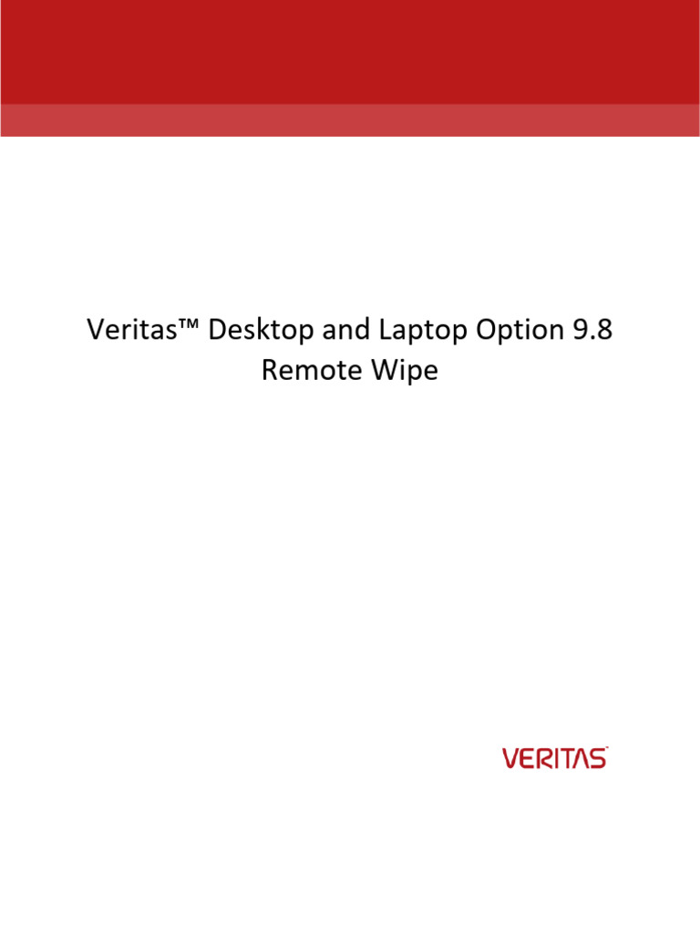Veritas DLO 9.8 Remote Wipe | PDF | Computer File | License