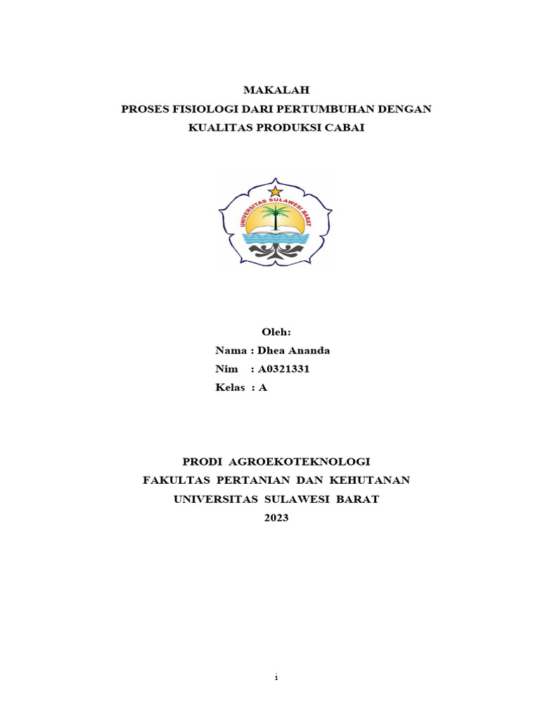 Dhea Ananda A0321331 | PDF | Kesehatan Holistik | Teknologi & Rekayasa