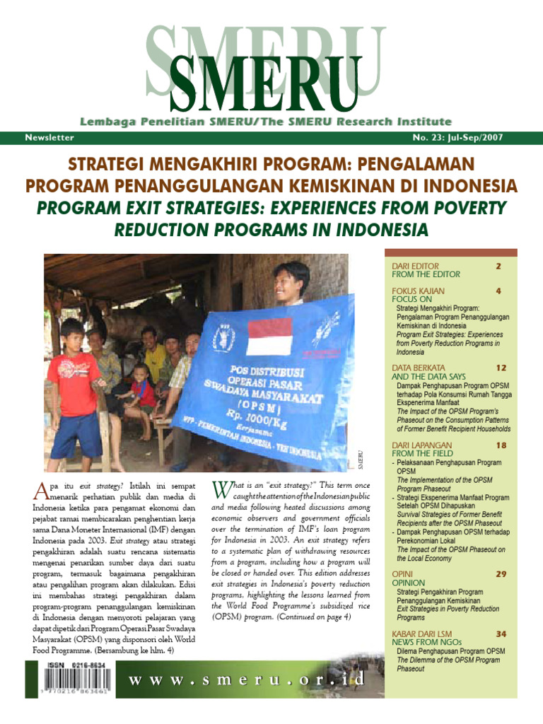 Smeru - Or.id Strategi Exit Program | PDF