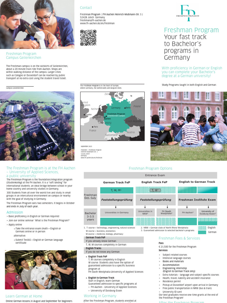 Flyer Freshman English | PDF | Bachelor's Degree | Educational Stages