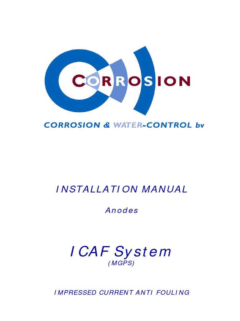 ICAF System Installation Manual | PDF | Pipe (Fluid Conveyance) | Nut ...