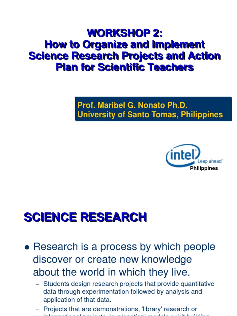 ISEF - Science Reseach + Action Plan - EN | PDF | Experiment ...