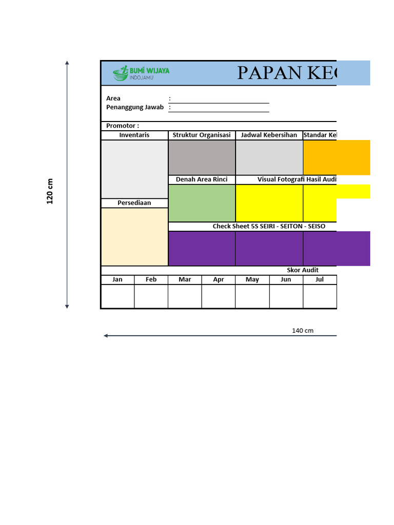 Papan Kegiatan 5S | PDF