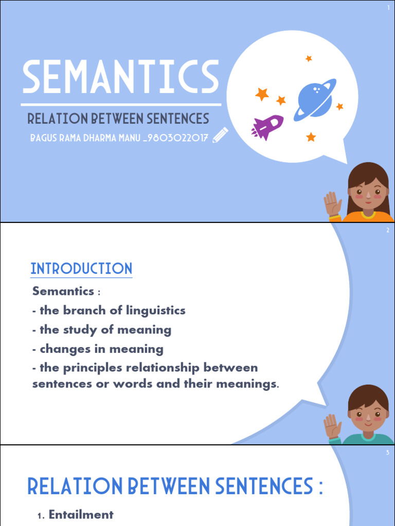 Bagus Rama Dharma Manu - Entailment and Anomaly Semantics | PDF | Language Arts & Discipline ...