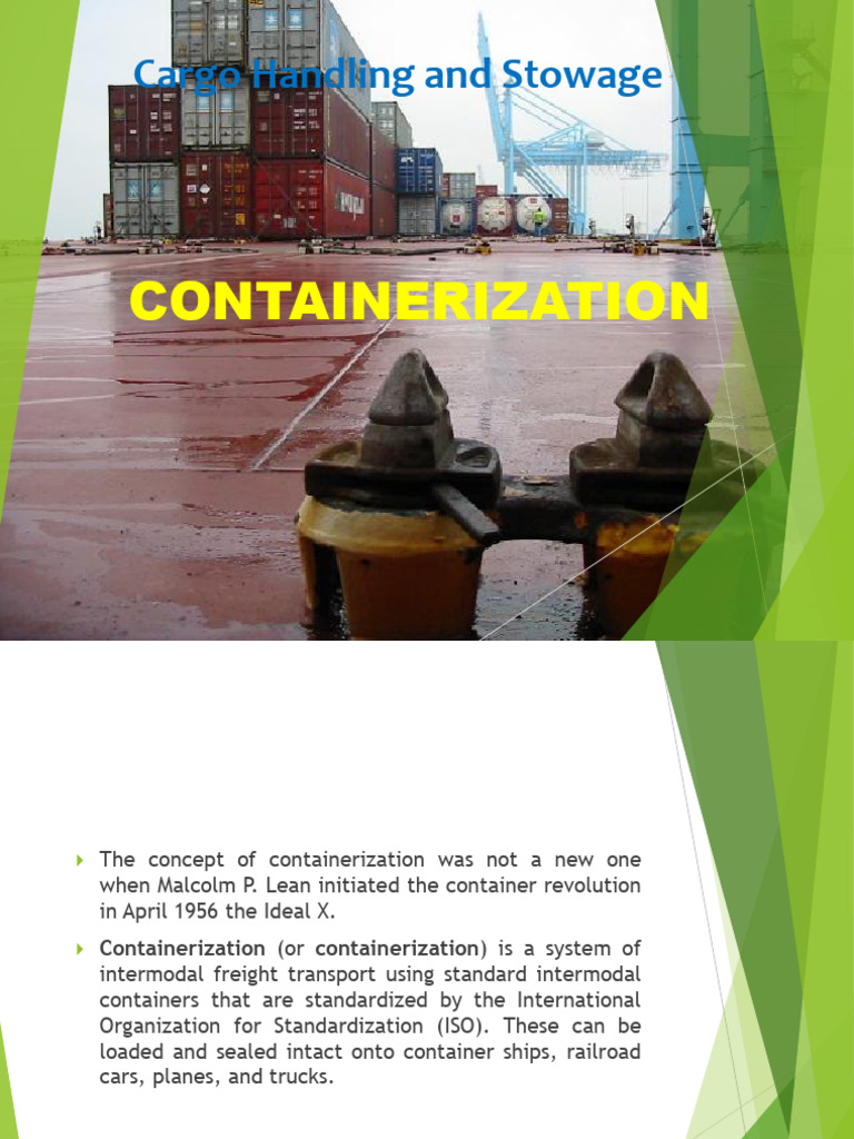 Cargo Handling - 2-3 FNDNF | PDF | Containerization | Transport
