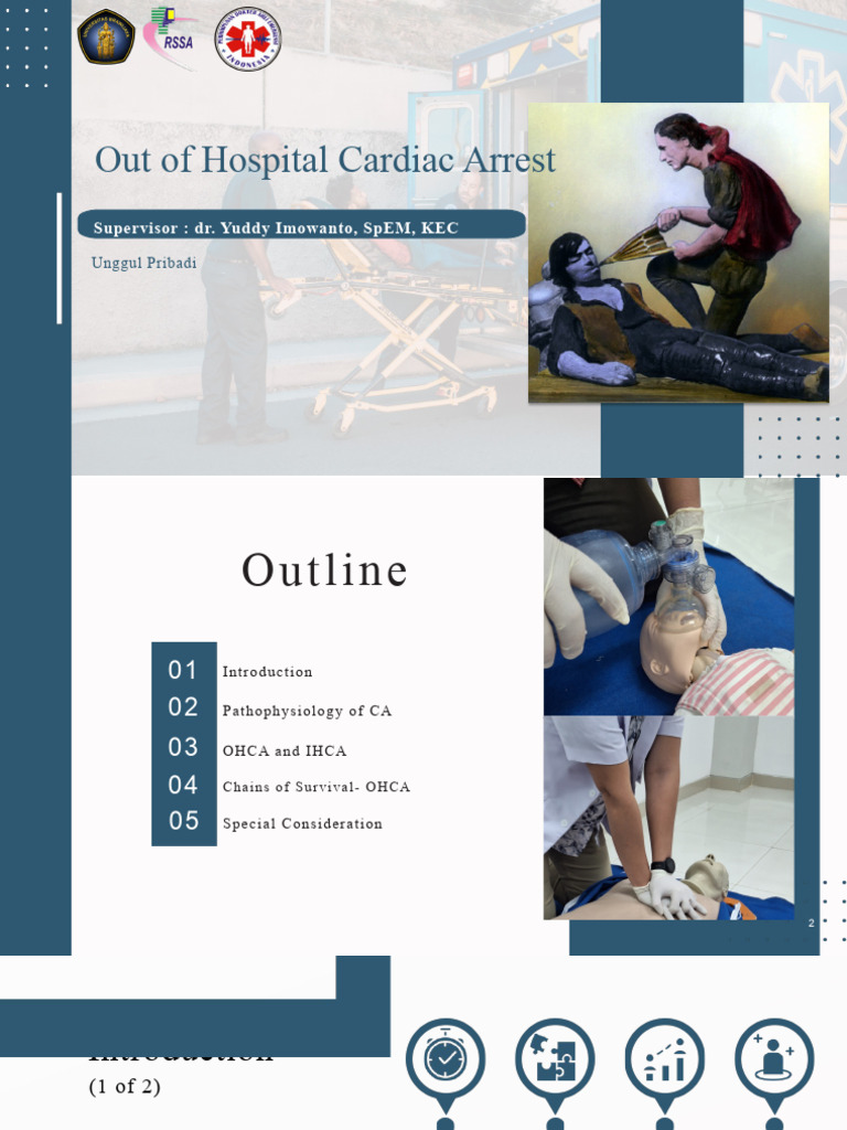 Tutorial GUP Cardiac Arrest OHCA | PDF | Cardiopulmonary Resuscitation | Cardiac Arrest