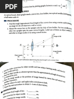 B Experiment 1 - Focal Length of Convex Lens | PDF | Optics | Applied ...