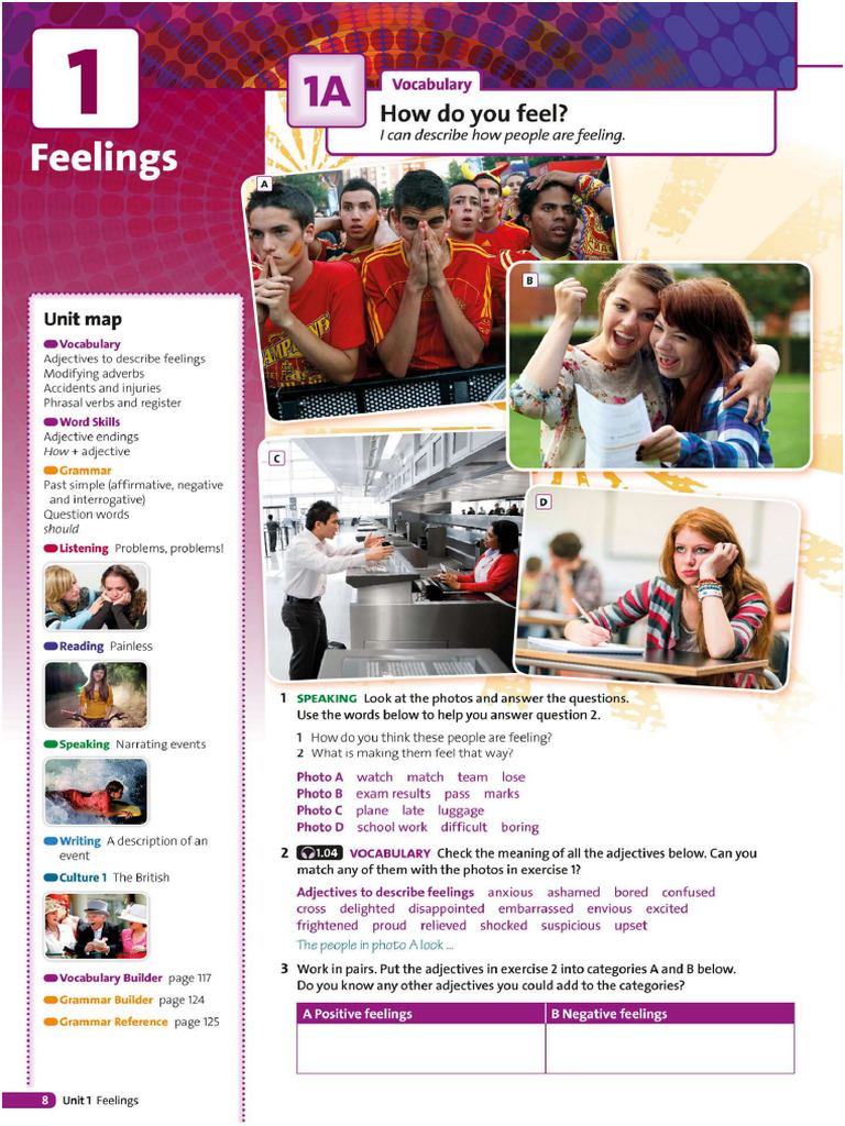 1A Feelings SB | PDF