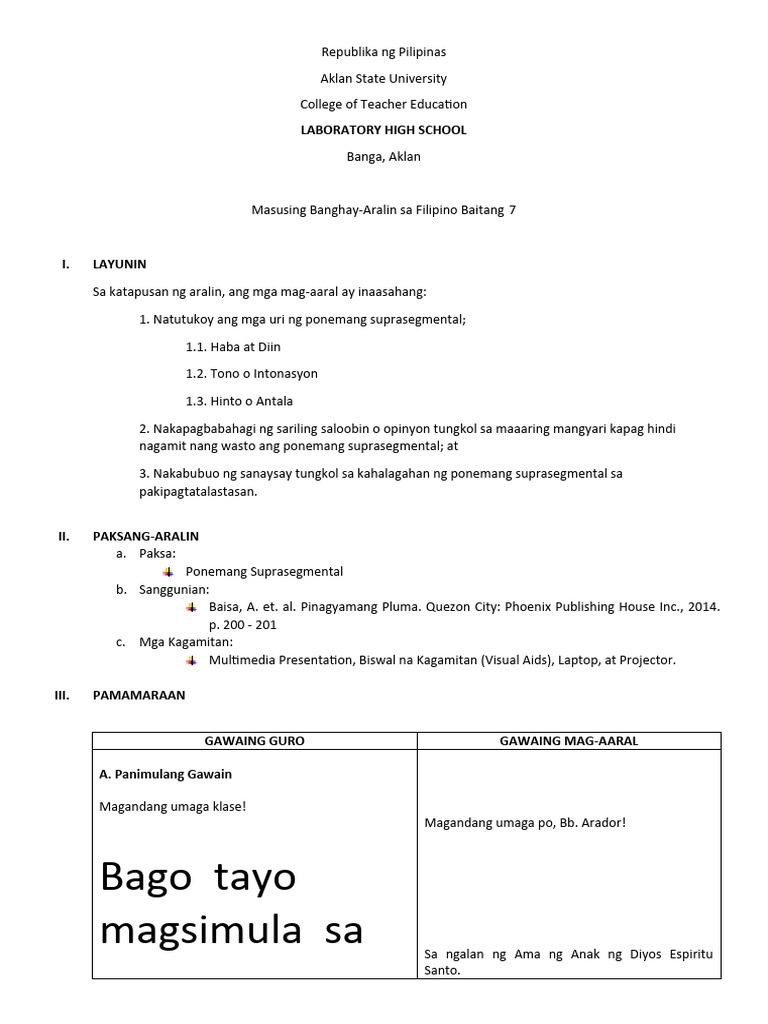 LP - Ponemang Suprasegmental 7 - For Merge | PDF