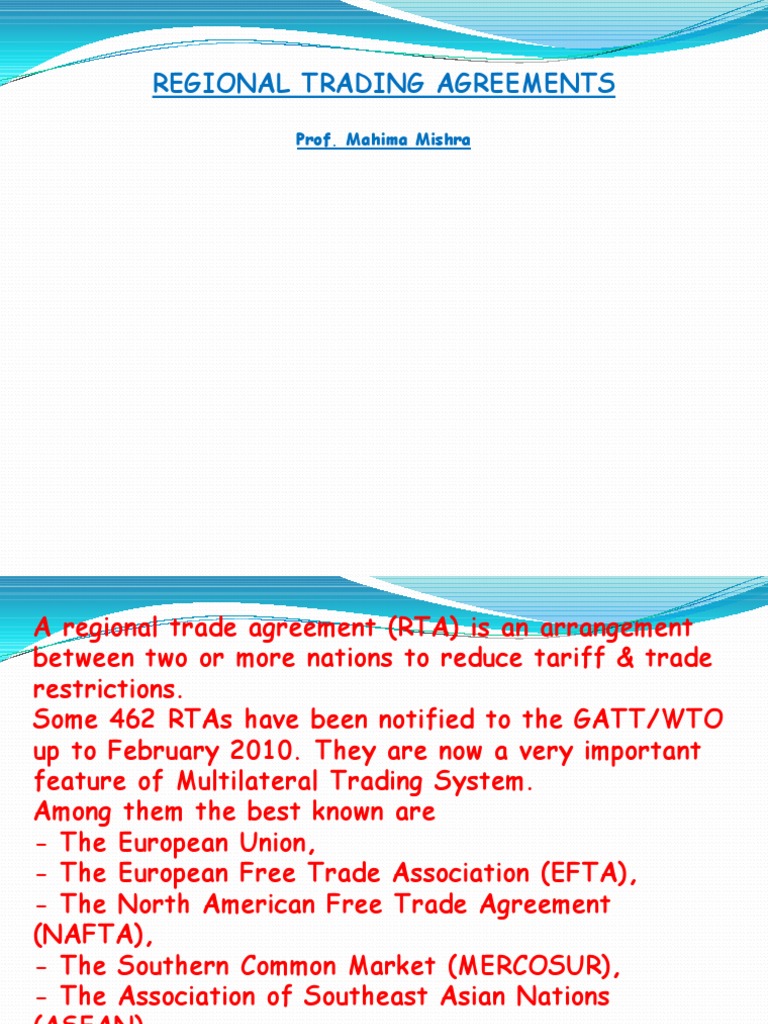 Multilateral Trading System | PDF