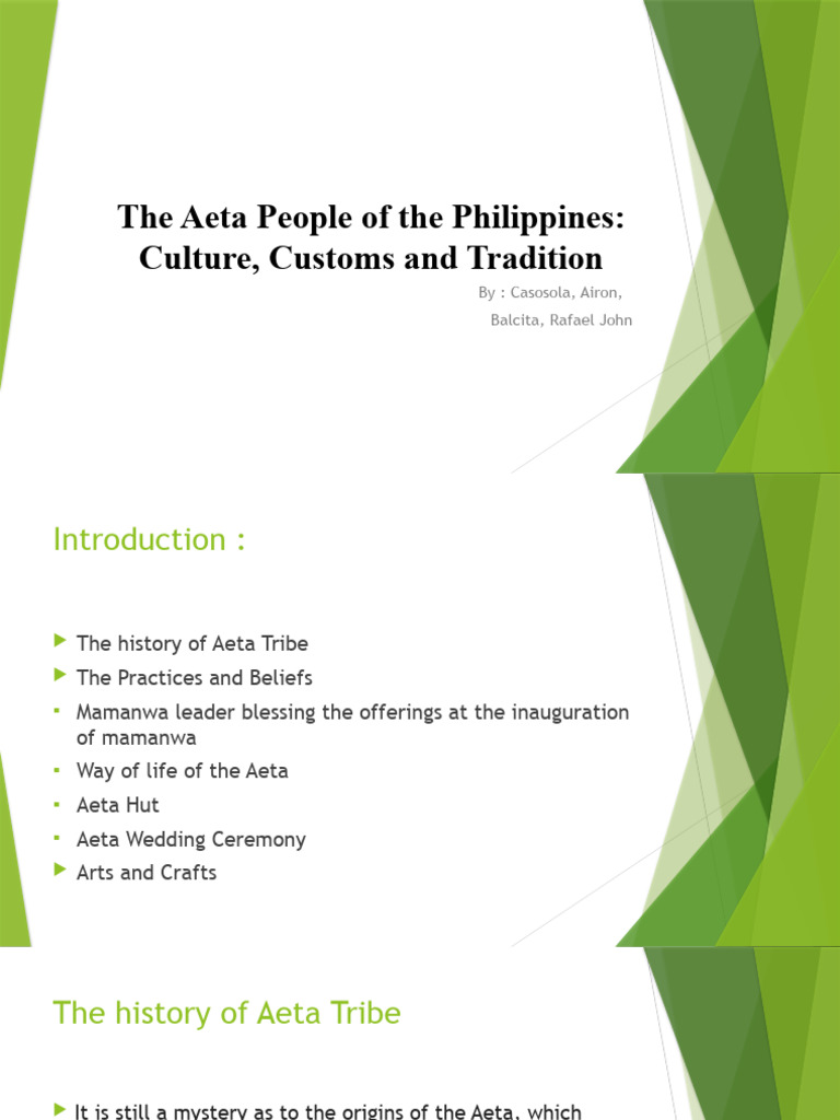 The Aeta People of The Philippines | PDF | Ethnicity