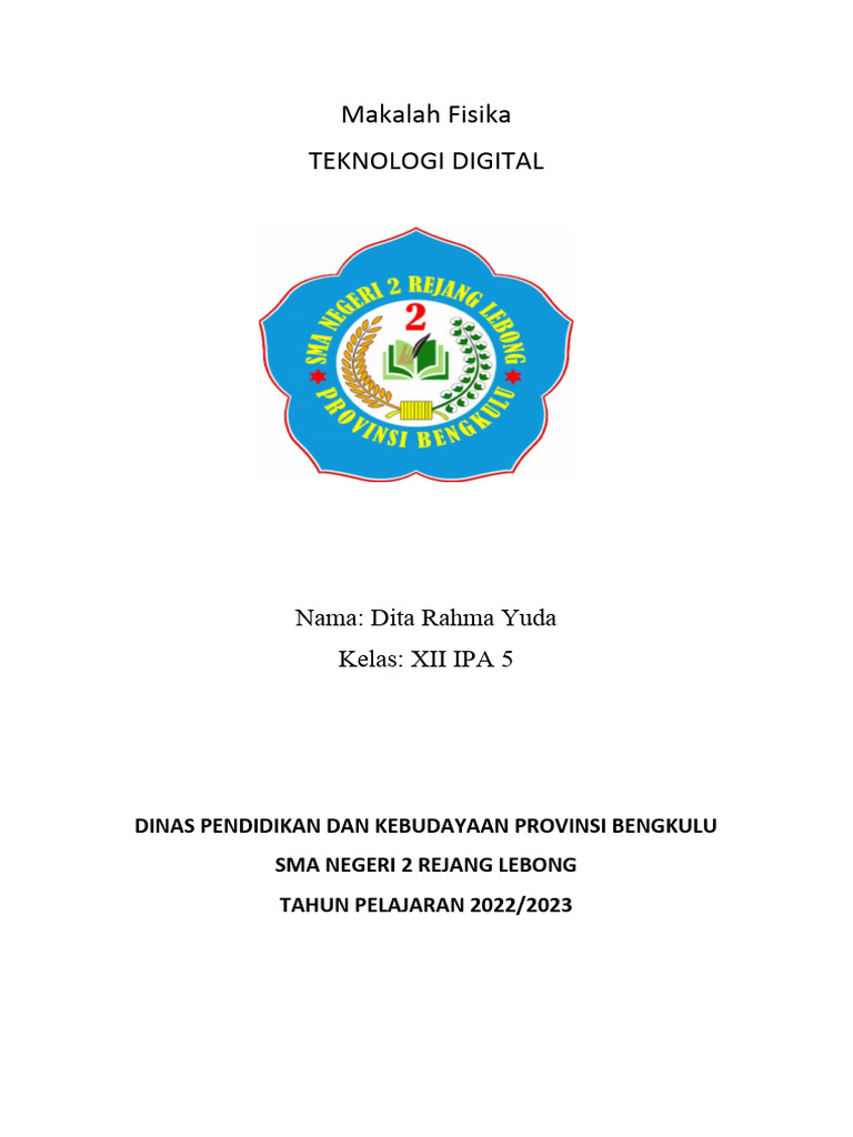 Teknologi Digital | PDF | Teknologi & Rekayasa