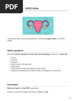 Bimanual Vaginal Examination | PDF | Vagina | Uterus