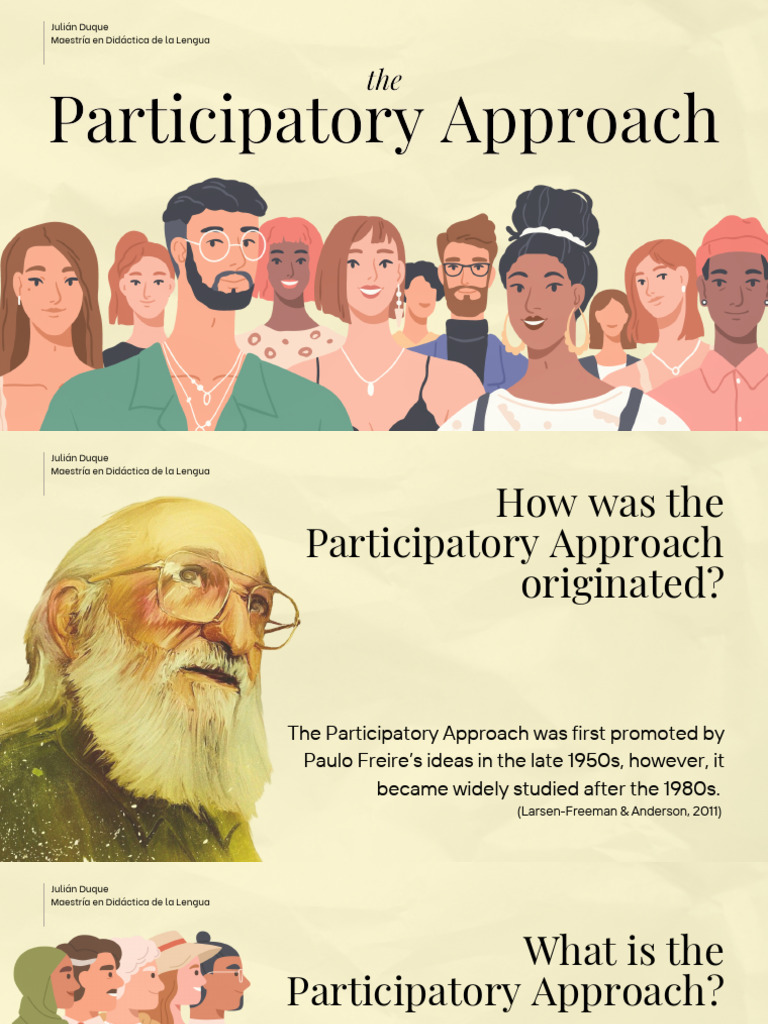 Understanding the Participatory Approach | PDF | Language Education ...