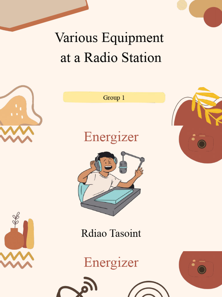 Radio Station Equipment Overview | PDF | Radio | Modulation