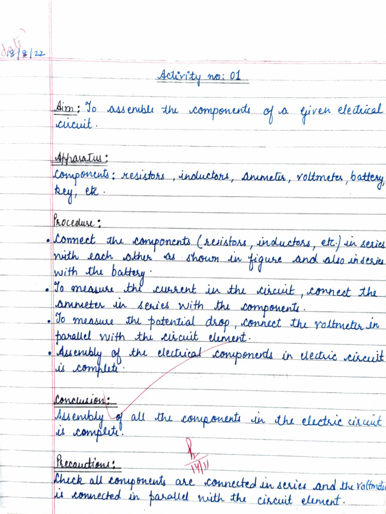 Physics Activity File Class 12 | PDF