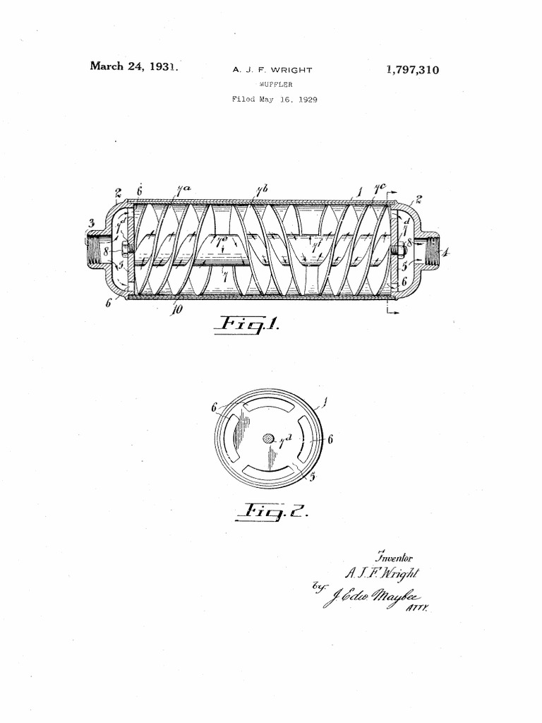 US1797310 | PDF | Helix | Machines