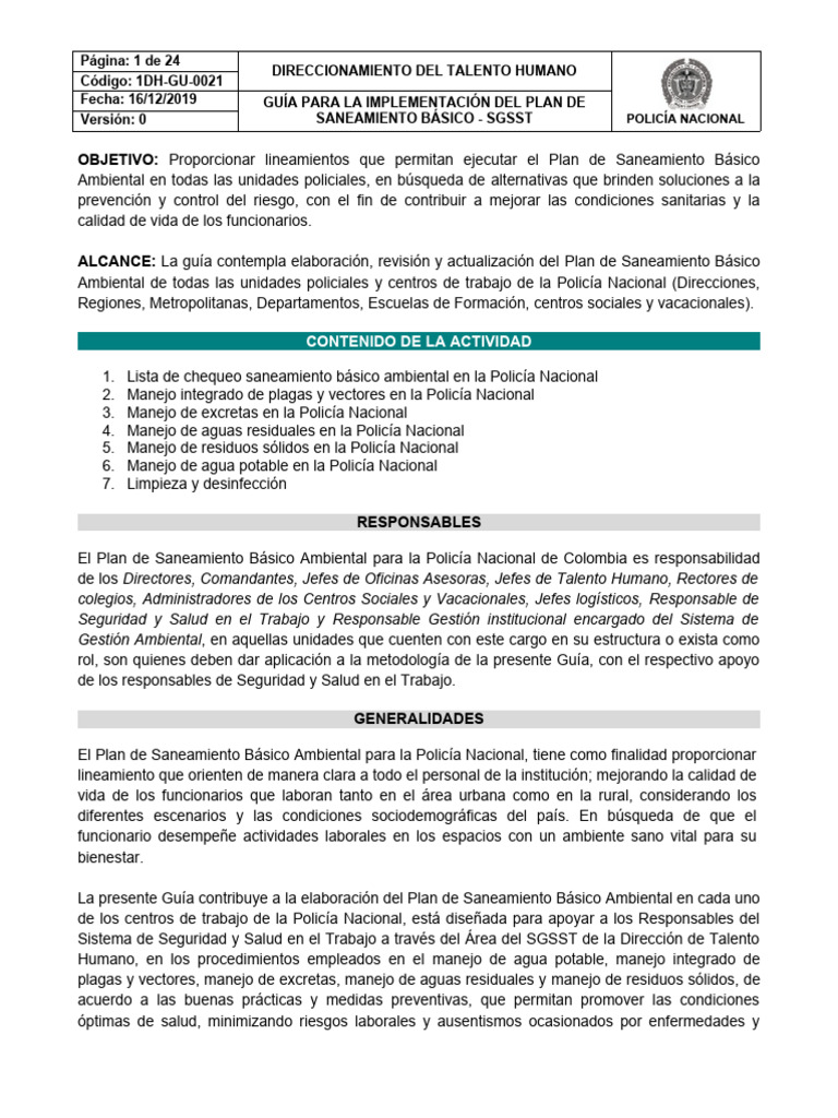 1dh-Gu-0021 Guia para La Implementacion Del Plan de Saneamiento Basico ...