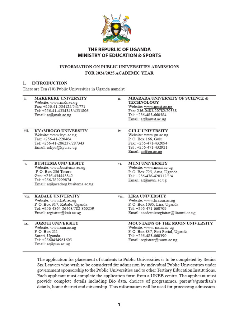 Notes To Schools 2024 2025 Final Download Free Pdf University And