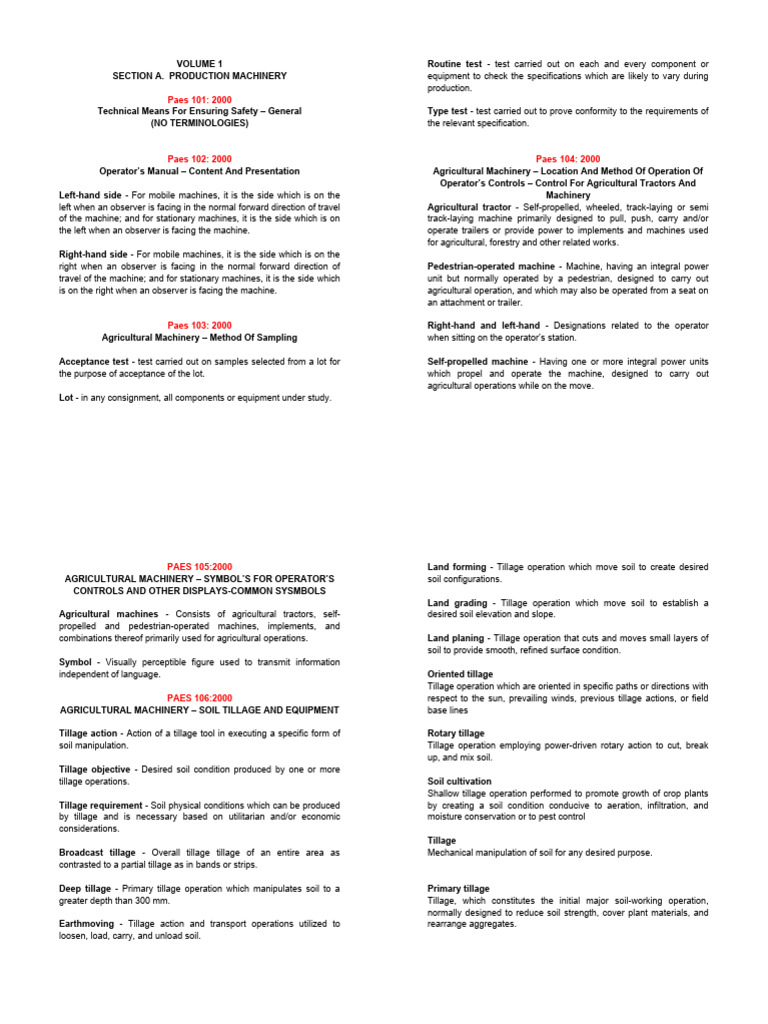 TERMINOLOGIES | PDF | Pump | Plough