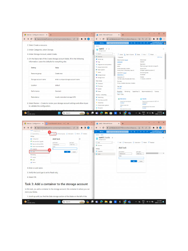 Azure Module 9 Lab Excersises | PDF Azure Module 9 Lab Excersises | PDF