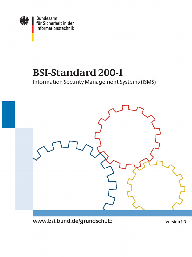 BSI Standard 200 1 1665733045 | PDF | Information Security ...