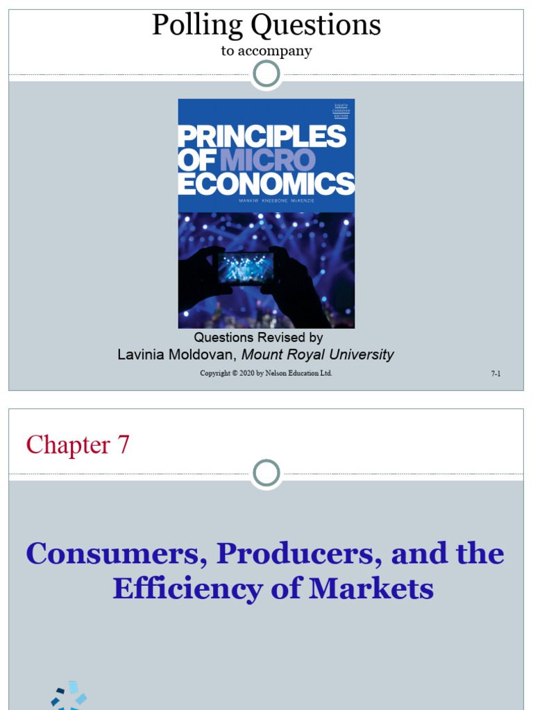 Chapter 7 Practice Exercise | PDF | Economic Surplus | Profit (Economics)