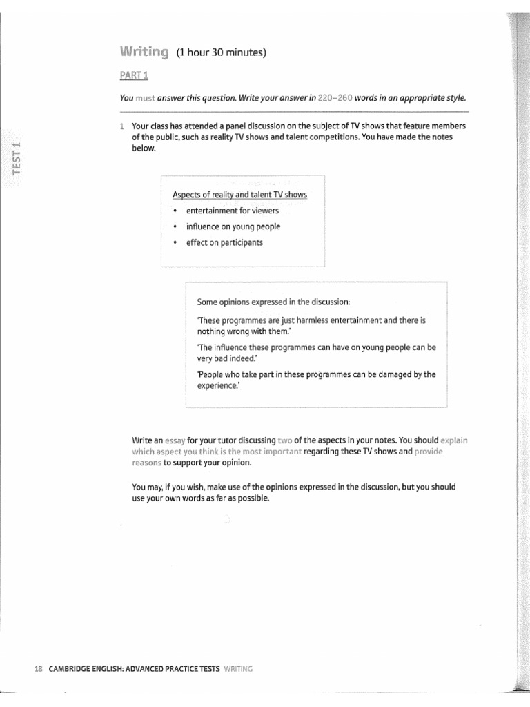 Writing Task 1920 Pdf