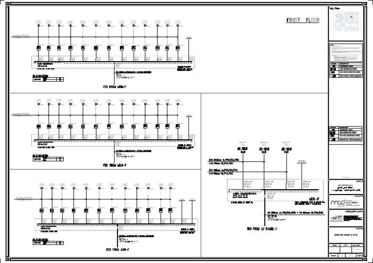 Electrical Single Line Diagram SLD-01 | PDF | Electric Power ...