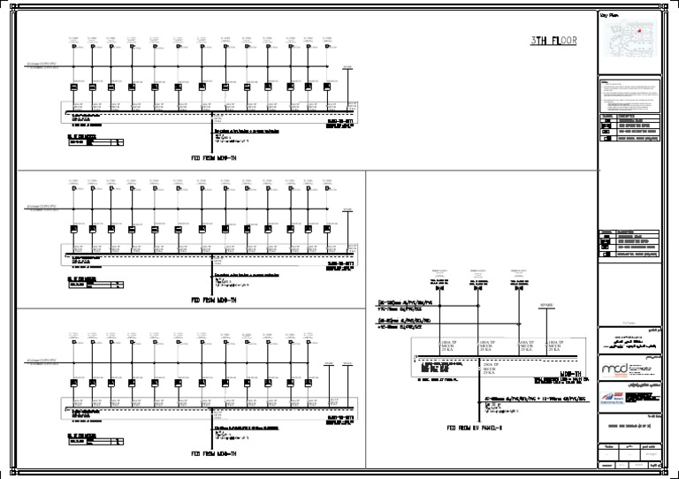 SLD-03 Single Line Diagram (3 of 11) | PDF | Electric Power | Electronic Engineering