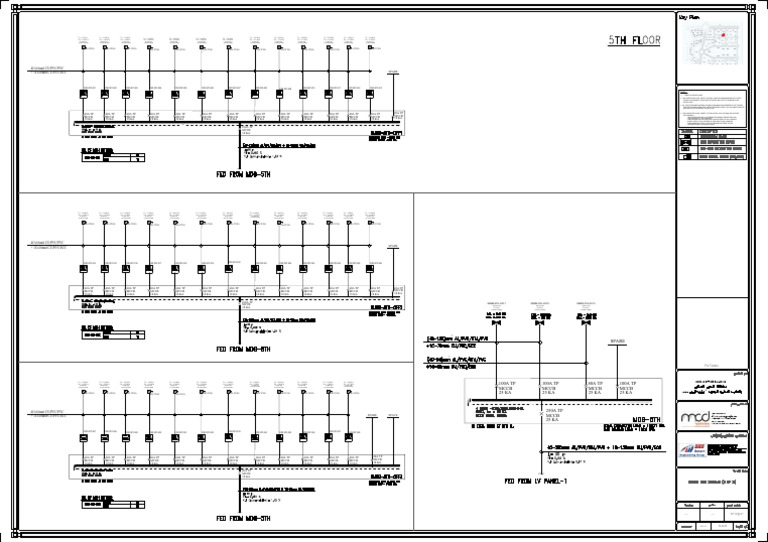 SLD-05 Single Line Diagram (5 of 11) | PDF | Electric Power ...