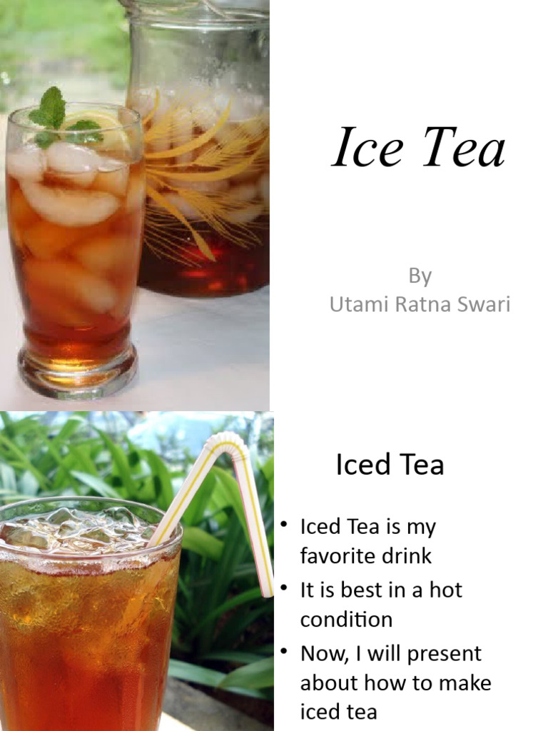Iced Tea | PDF