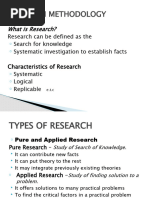Chapterization | PDF | Methodology | Thesis