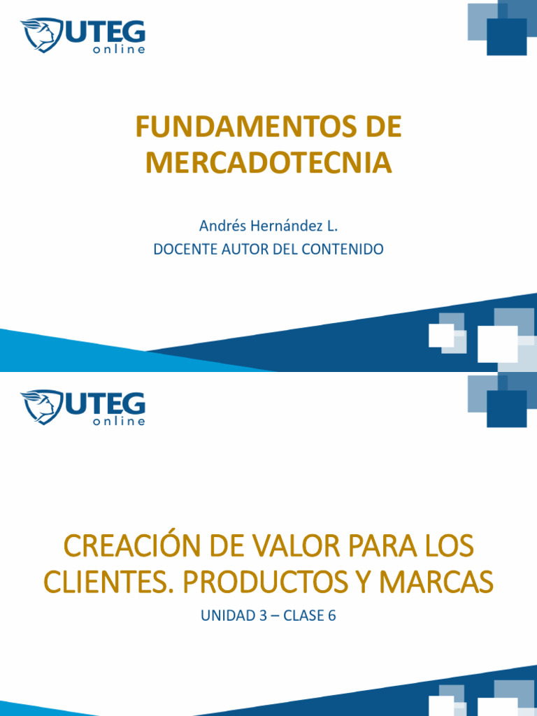 Go NB Fundam - Mercadot p2 U3 Clas6 | PDF | Marca | Producto (Negocio)