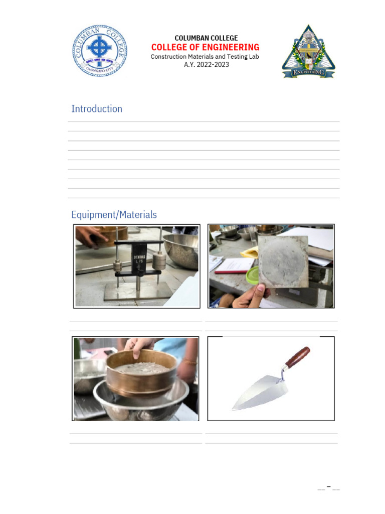 CMT Laboratory Report Template (Lab 3) | PDF