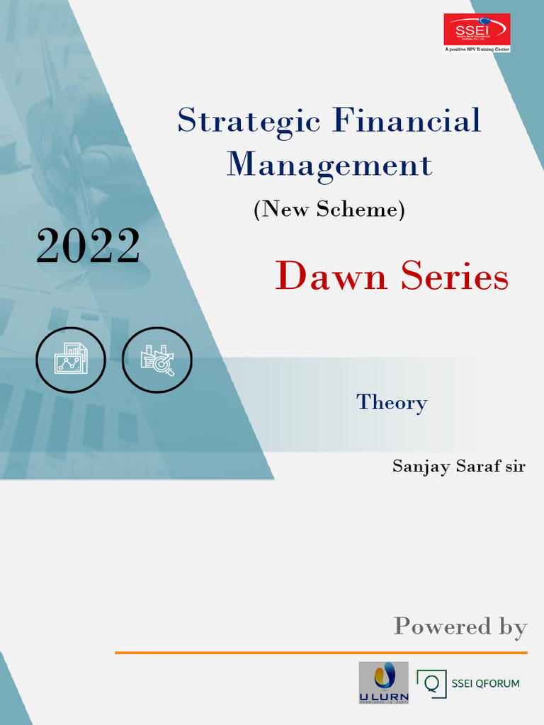 Strategic Financial Management Insights | PDF | Angel Investor | Sharpe ...