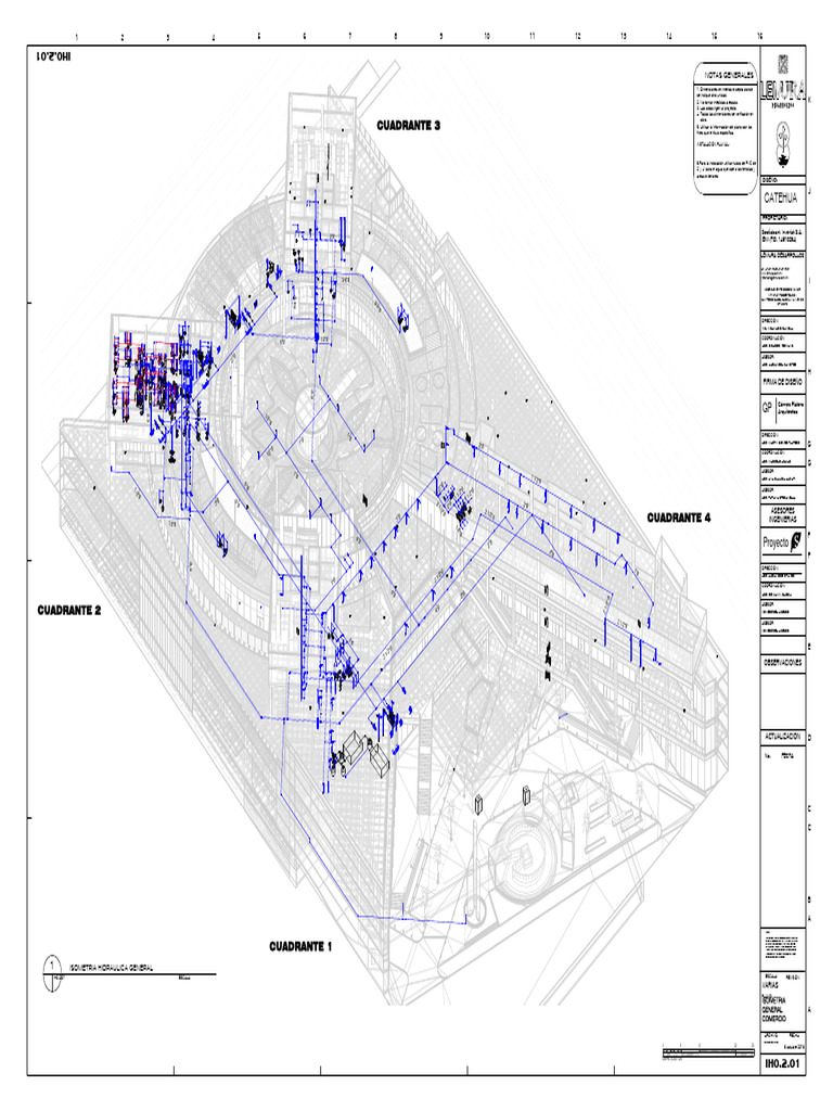 Planos Hidráulicos Plaza Comercial | PDF