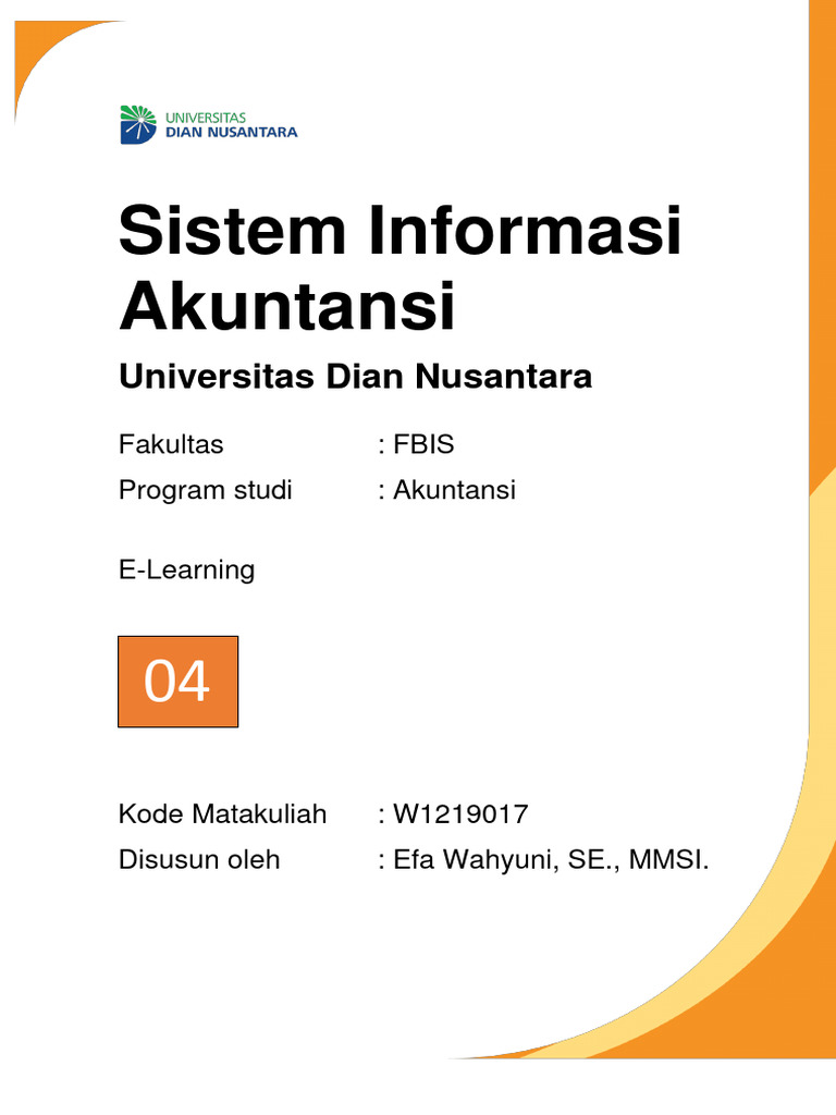 (P.4) Modul SIA | PDF | Bisnis | Komputer