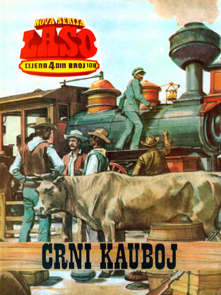 Laso Nova Serija 108 - Crni Kauboj | PDF