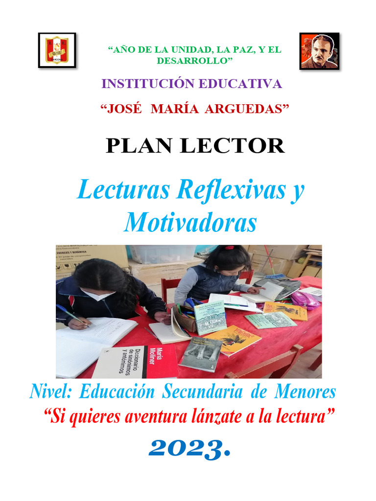 Plan Lector 2023 | PDF | Educación primaria | Salón de clases
