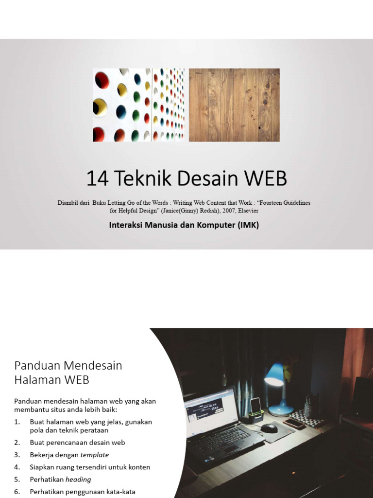 12 Teknik Desain Web | PDF