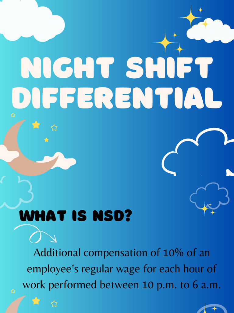 RIVERA - Night Shift Differential | PDF | Employment | Wage