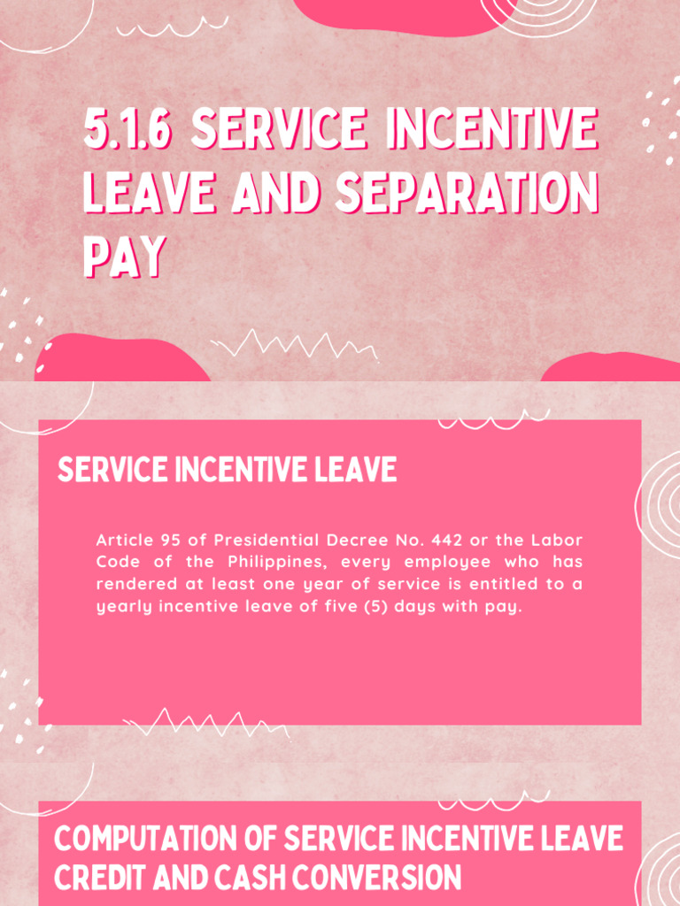 Sil Separation Pay | PDF | Salary | Employment