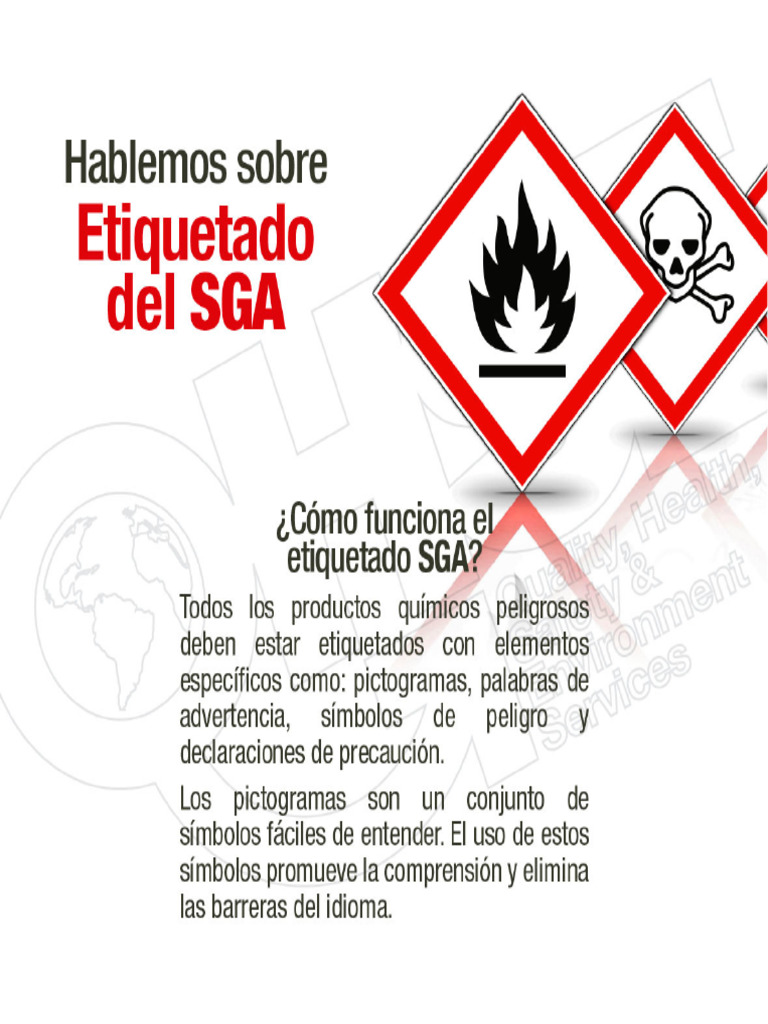 Etiquetado Sga | PDF