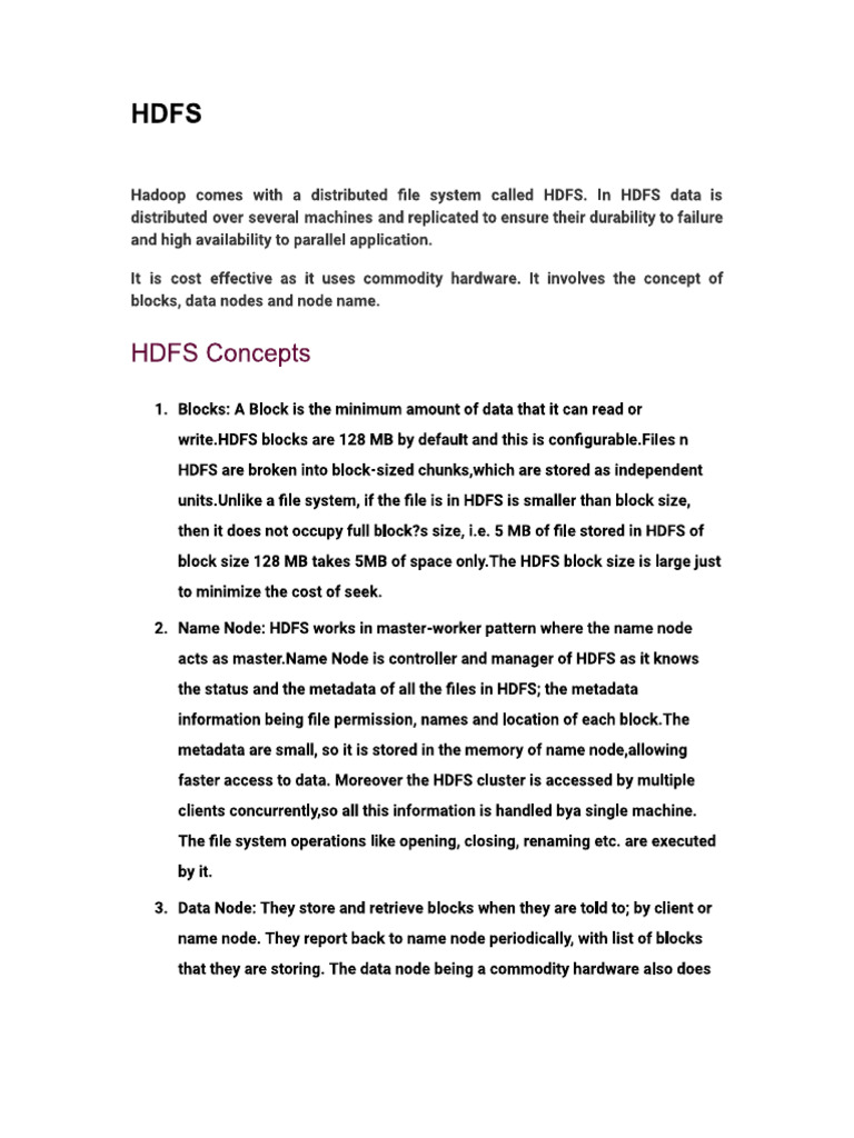 Unit 3 Bda | PDF | Apache Hadoop | Map Reduce