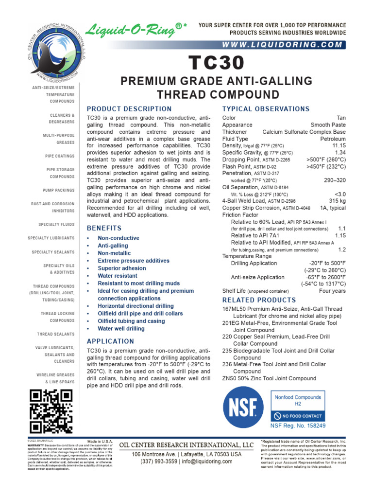 TC30 Intl | PDF | Physical Sciences | Materials