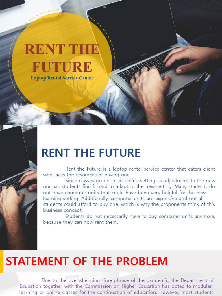 Rent The Future | PDF | Renting | Laptop
