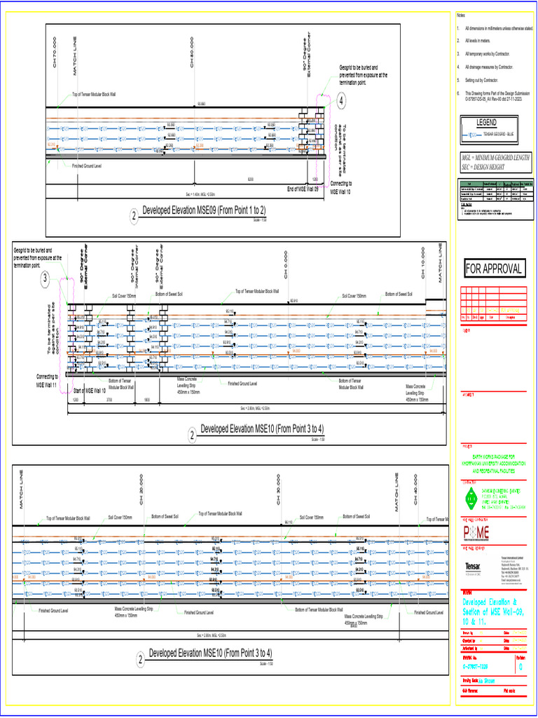 For Approval: Legend | PDF | Civil Engineering