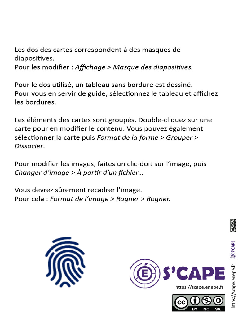 Cartes A Jouer Scape | PDF