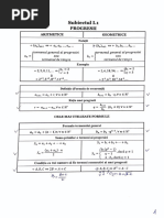 Formule Matematica BAC M2 | PDF